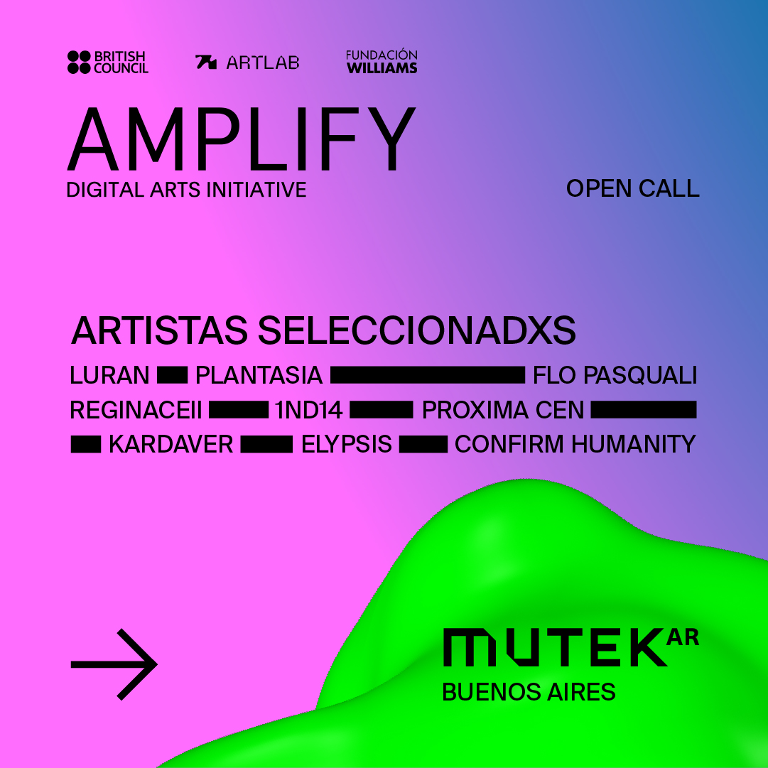 Seleccionadas Convocatoria para artistas visuales y audiovisuales Amplify DAI 2023 - Fundación ...